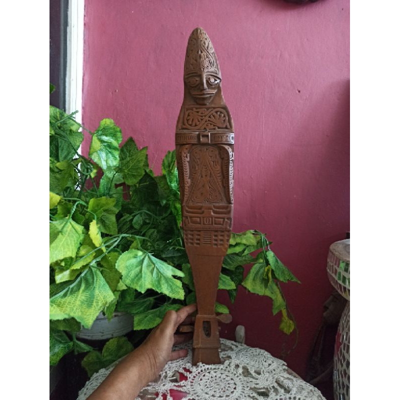 Jual Alat musik Hasapi Raja Batak kuno ukiran Etnik Kayu berat T:53cm ...