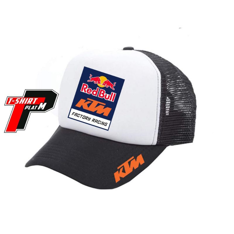 Jual Topi KTM Racing Red Bull Factory Bisbol | Shopee Indonesia