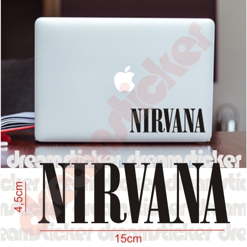Jual Stiker Nirvana Band Sticker Laptop MacBook decal | Shopee Indonesia