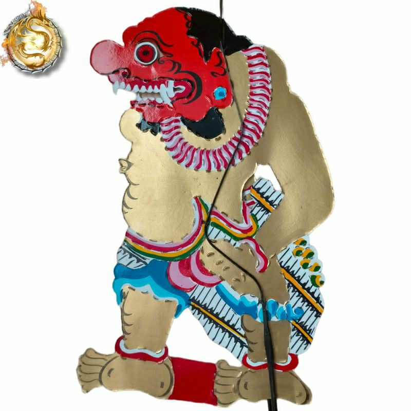 Jual wayang kulit buto terong emas bahan kertas karton duplex | Shopee ...