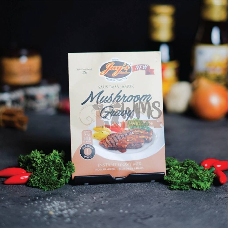 Jual Jay's Mushroom Gravy Steak Sauce / Saus Steak Rasa Klasik Jamur ...