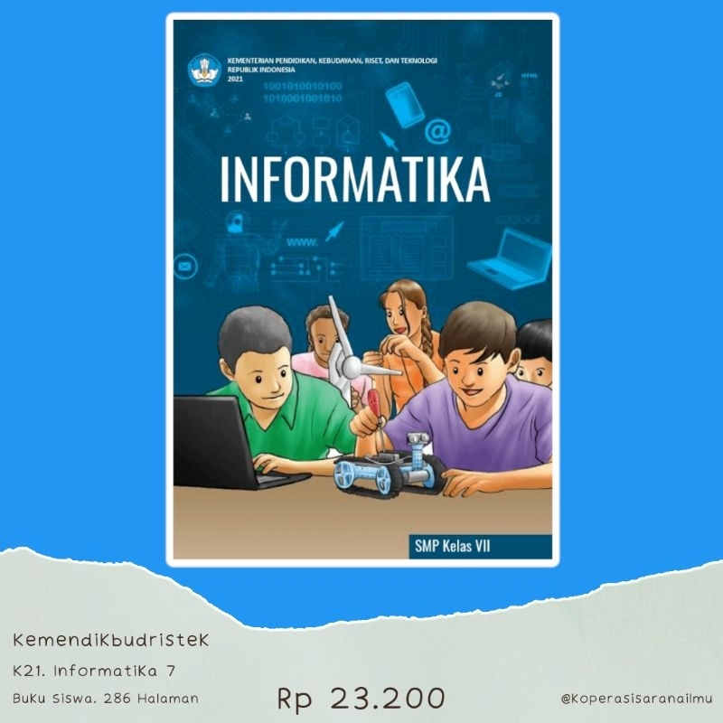 Jual Buku Siswa Teks Utama Informatika TIK Kelas 7 Kurikulum Merdeka ...