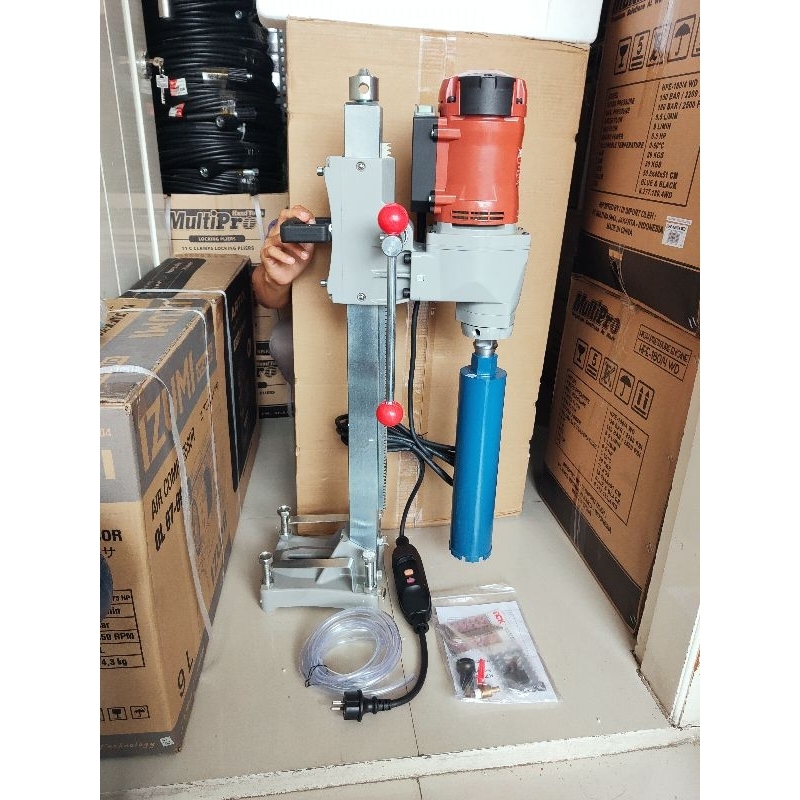 Jual Mesin bor coring DCK KZZ200S Diamond drill with water source 8 ...