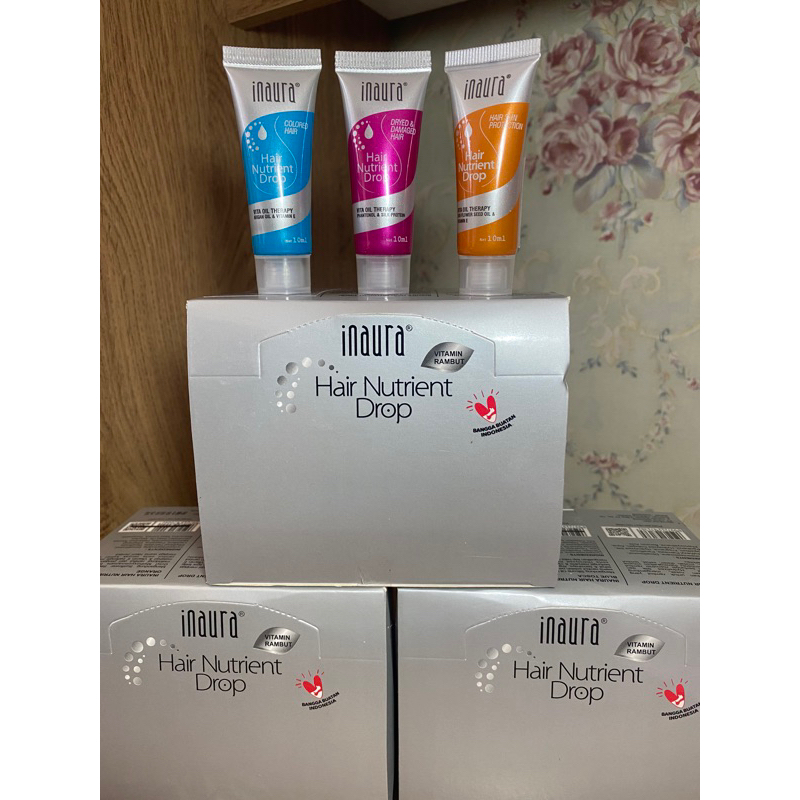 Jual INAURA Serum 10ml , Inaura hair nutrient drop, inaura vitamin ...