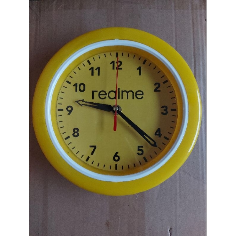 Jual Jam Dinding CUSTOM 21cm souvenir kantor pernikahan bebas foto dan ...