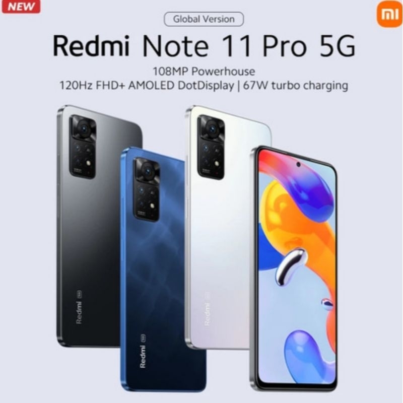 Jual HP XIAOMI REDMI NOTE 11 PRO 5G 8/128 GB - XIOMI MI NOT 11 PRO ROM ...