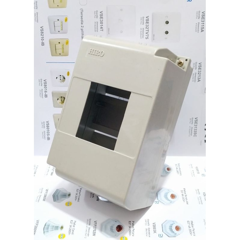 Jual Box MCB HIRO 2 Group Box MCB OUTBOW | Shopee Indonesia
