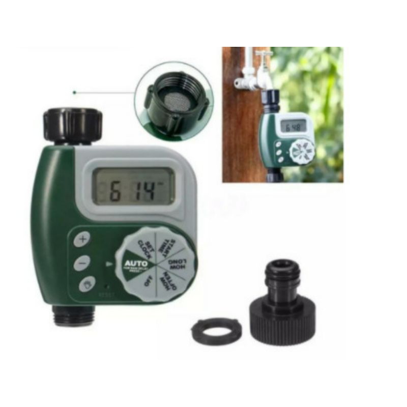 Jual Digital Timer Kran Air Taman Otomatis Auto Sprinkler Keran Taman ...