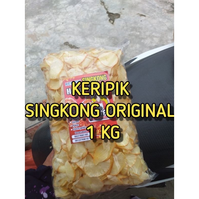 Jual KERIPIK SINGKONG ORIGINAL 1 Kg | Shopee Indonesia
