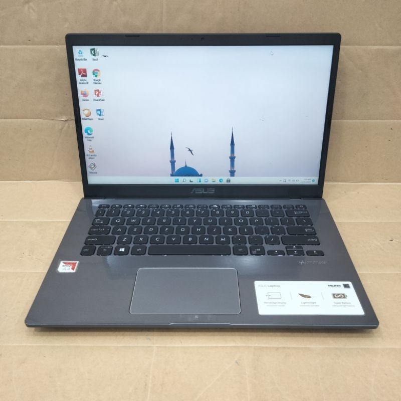 Jual Laptop Asus Vivobook M409BA Amd A4 9125 RAM 4GB SSD 256GB MULUS ...
