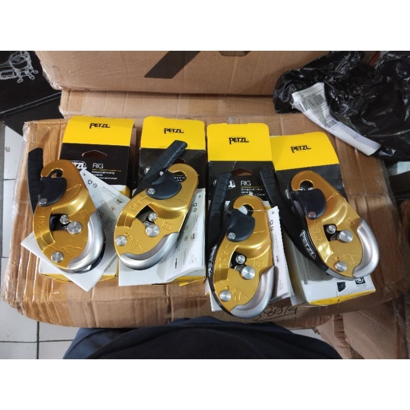 Jual Petzl rig descender alat rapling rope access rescue climbing ...