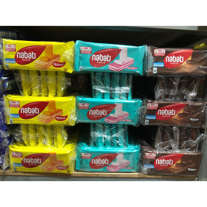 Jual Nabati Wafer 20gr 1 pack isi 10 pcs | Shopee Indonesia