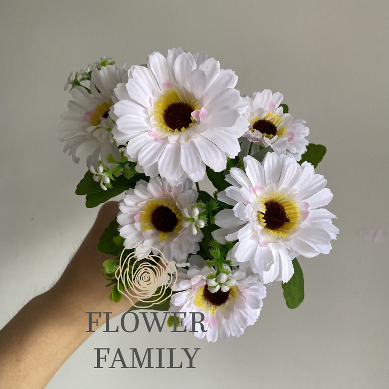 Jual Flower Family - Bunga Garbera Artificial | Bunga Kecil Palsu ...