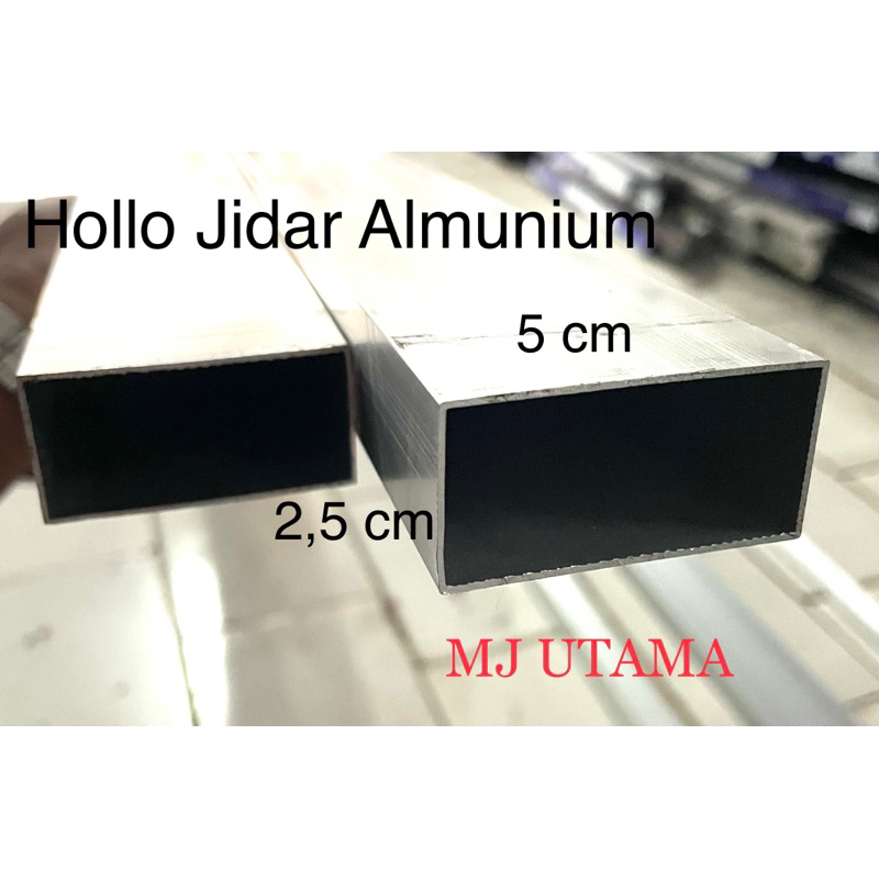 Jual Hollo 1 inch x 2 inch hollo jidar almunium | Shopee Indonesia