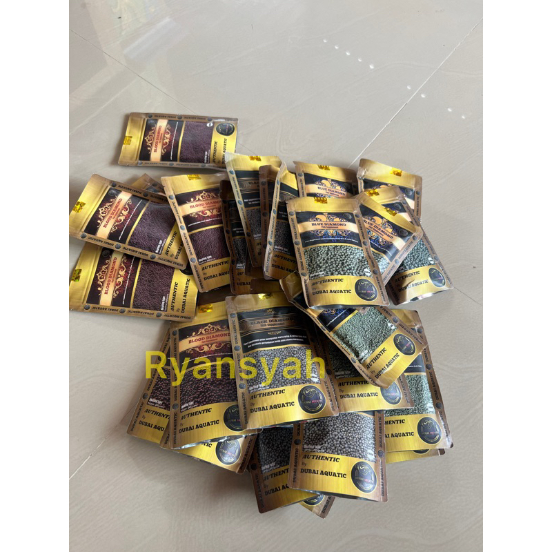 Jual PELET BLACK DIAMOND MERANGSANG BAR & BUNGA BY DUBAI_AQUATIC ...
