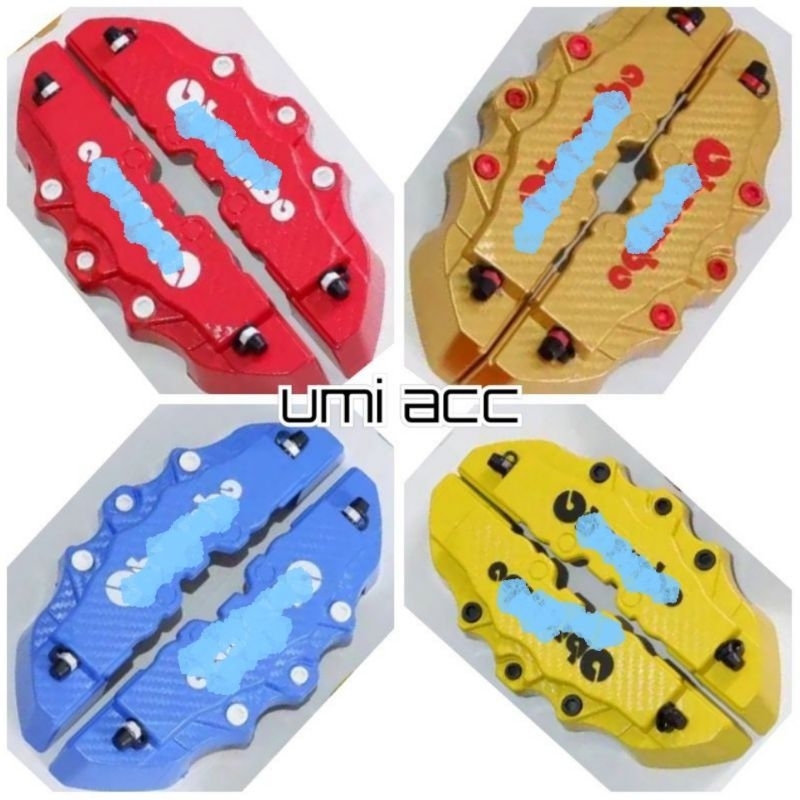 Jual Cover Rem Cakram Biru Merah Kuning Gold Cover Disk Brike M ...