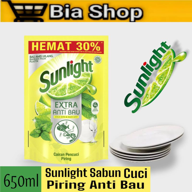 Jual Sunlight Anti Bau 650 ML | Shopee Indonesia