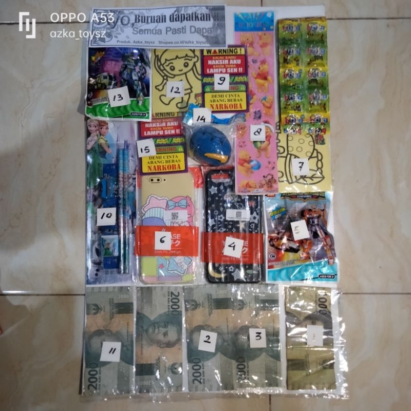 Jual MAINAN WARUNG BERHADIAH KUPON ISI 70 SEMUA PASTI DAPAT | Shopee ...