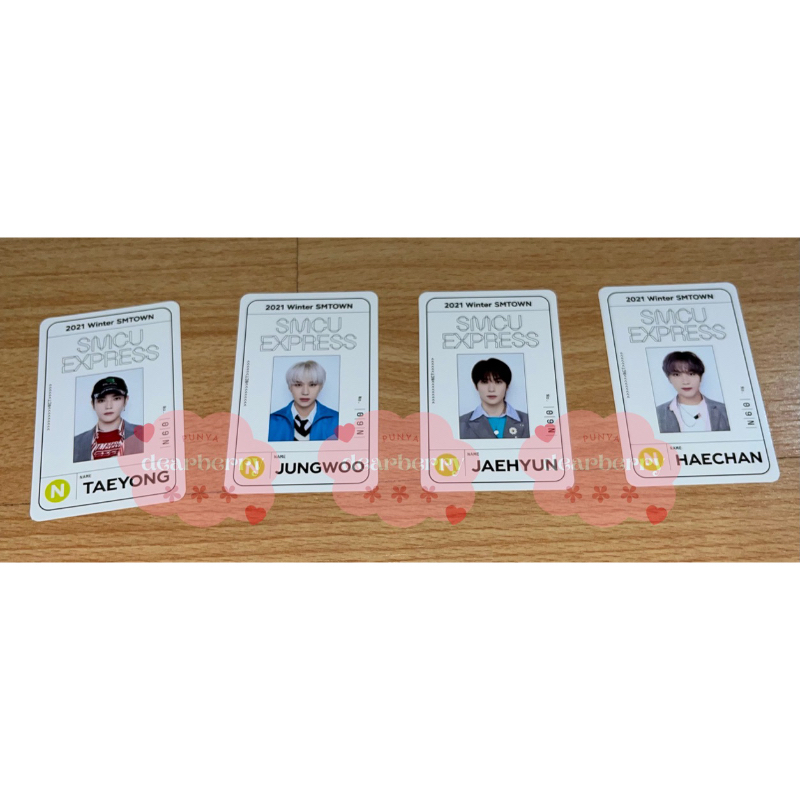 Jual PC Passcard SMCU Nighttime Pass NCT 127 - Jaehyun / Haechan ...
