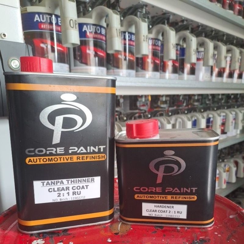 Jual Core paint clear coat 2:1 ORIGINAL | Shopee Indonesia
