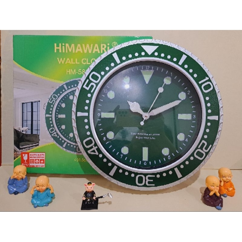 Jual Jam Dinding Aesthetic HIMAWARI Wall Clock 582B1 582C2 581A1 31,5cm ...