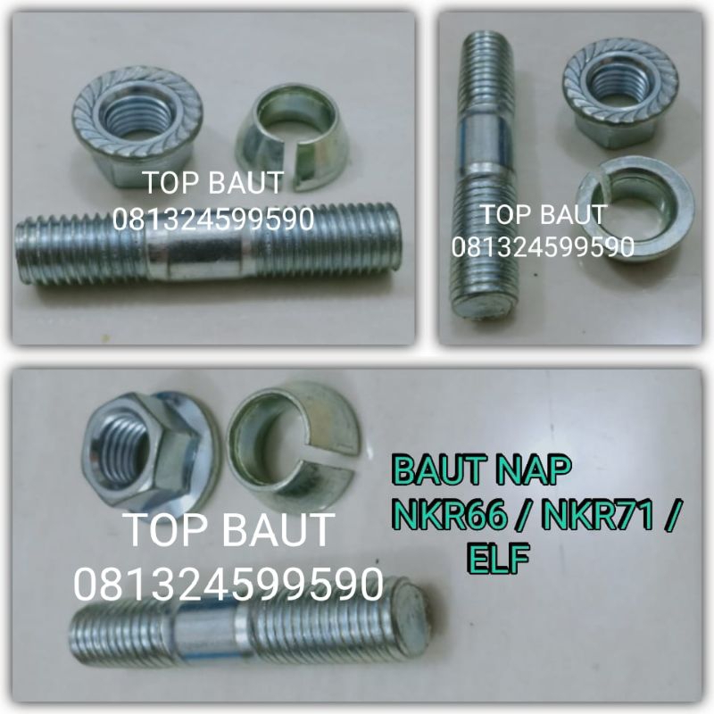 Jual MINIMAL ORDER 10 PCS baut nap NKR baut as NKR baut nap NKR66 baut ...