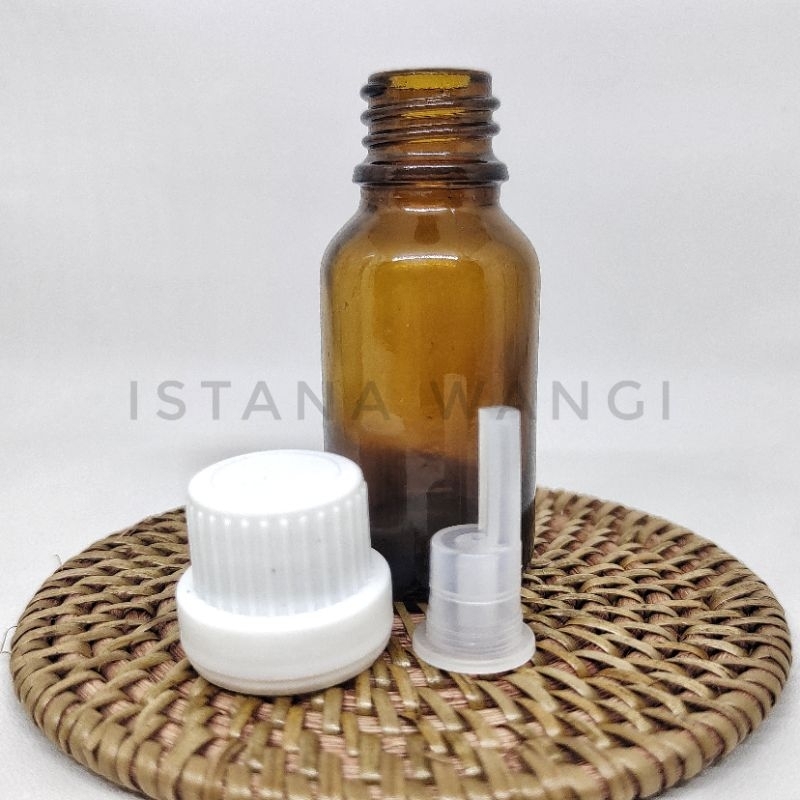 Jual BOTOL KACA 15ML - BOTOL AMBER COKLAT 15ML - BOTOL DROP 15ML ...