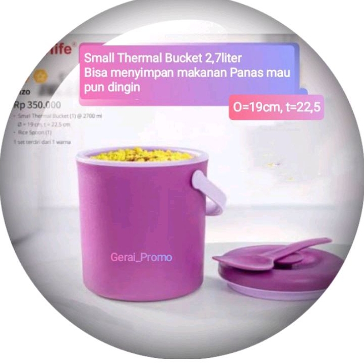 Jual SALE/Thermos Nasi/thermos Es/kado /Rizo small/Bisa menyimpan ...