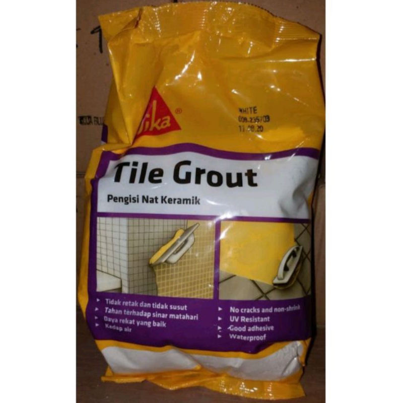Jual Sika Tile Grout Nat Keramik Putih | Shopee Indonesia