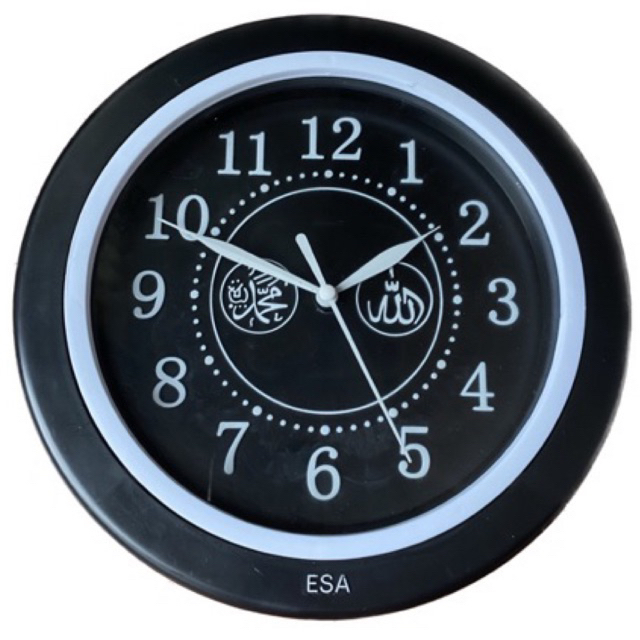 Jual jam dinding kaligrafi 714 280/jam dinding islamic/jam dinding ...