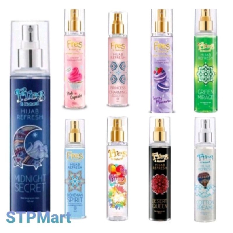 Jual parfum fresh natural spray cologne hijab refresh 100ml | Shopee ...