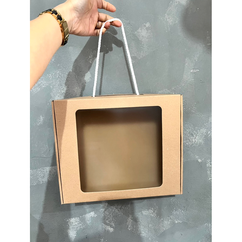 Jual Box koper jendela mika+ tali size 30x25x8 | Shopee Indonesia
