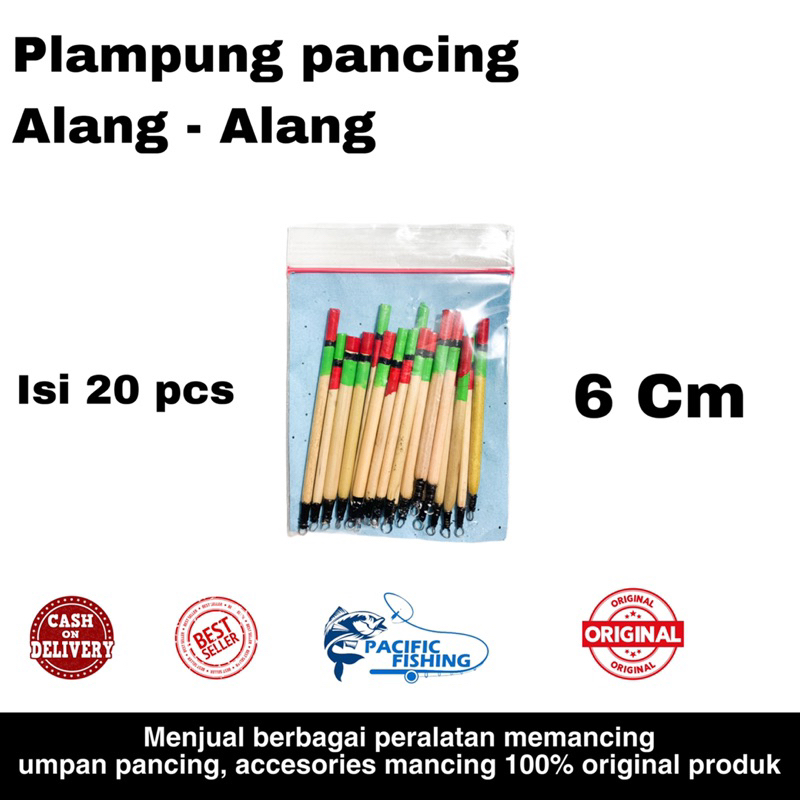 Jual Pelampung pancing alang alang 6cm ( isi 20pcs ) DNR | Shopee Indonesia