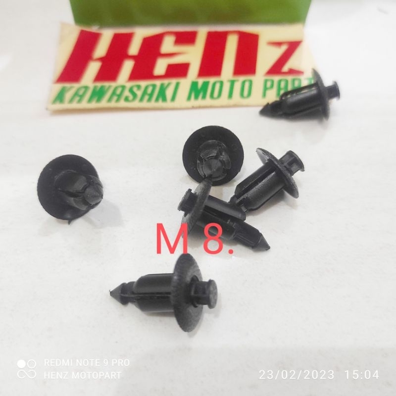 Jual paku rivet plastik honda cbr besar ukuran m7 dan m8 | Shopee Indonesia
