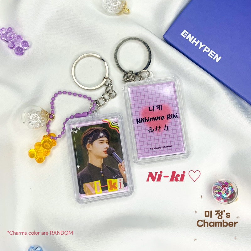 Jual Keychain Enhypen in Gakuran Ver. Gantungan Kunci Ganci Enha ...