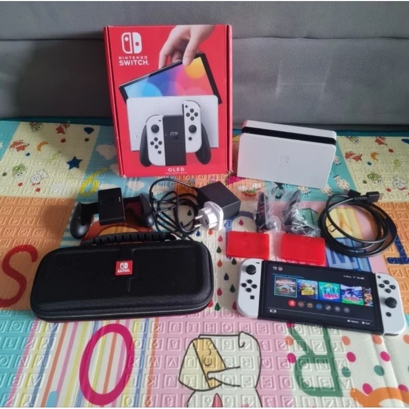 Jual Nintendo Switch Oled OFW White | Shopee Indonesia