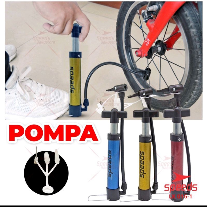 Jual POMPA ANGIN PORTABLE POMPA MINI | Shopee Indonesia