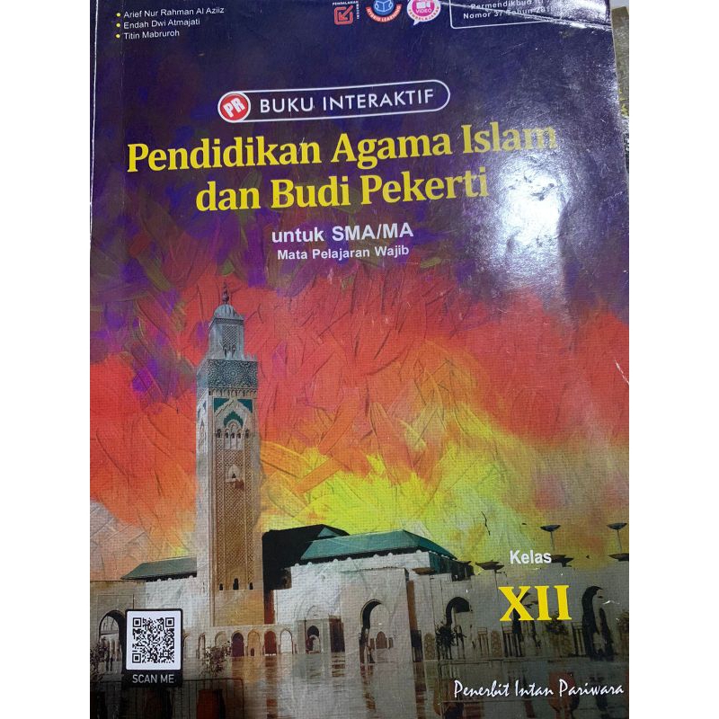Jual PR Buku interaktif Pendidikan Agama Islam dan Budi Pekerti SMA/MA kelas XII | Shopee Indonesia