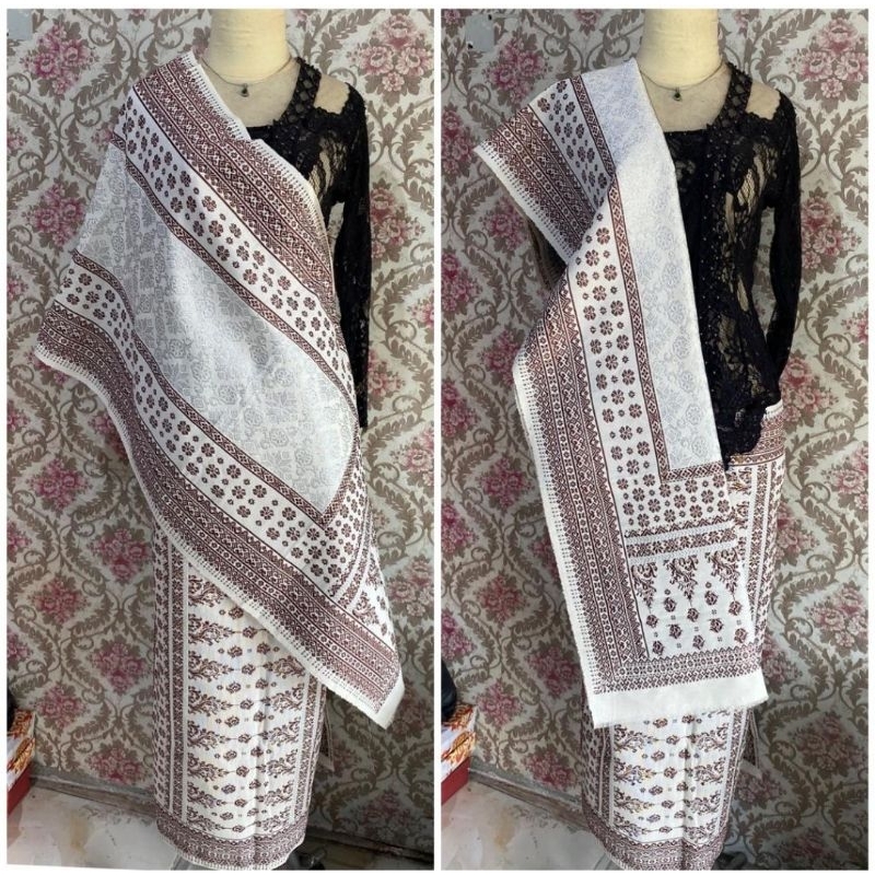 Jual LEPUS KRISTAL SUTERA GEBENG TEMBAGA || Songket Palembang Asli ...