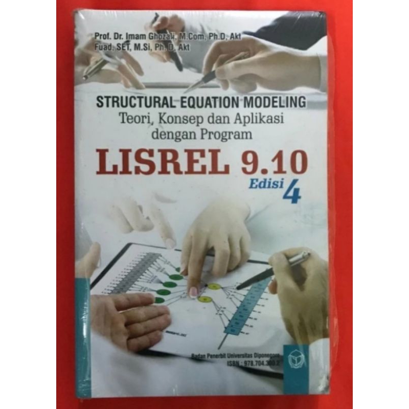 Jual A. B. S buku Structural, equation modeling Teori, konsep dan aplikasi dengan program lisrel ...