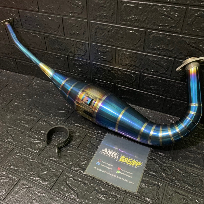 Jual Chamber Perut Knalpot Ninja R SS RR Bluemoon | Shopee Indonesia