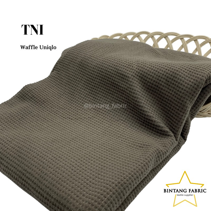 Jual Bahan Kain Knit Waffle Uniqlo Premium Spandex per 0,5 kg | Shopee ...