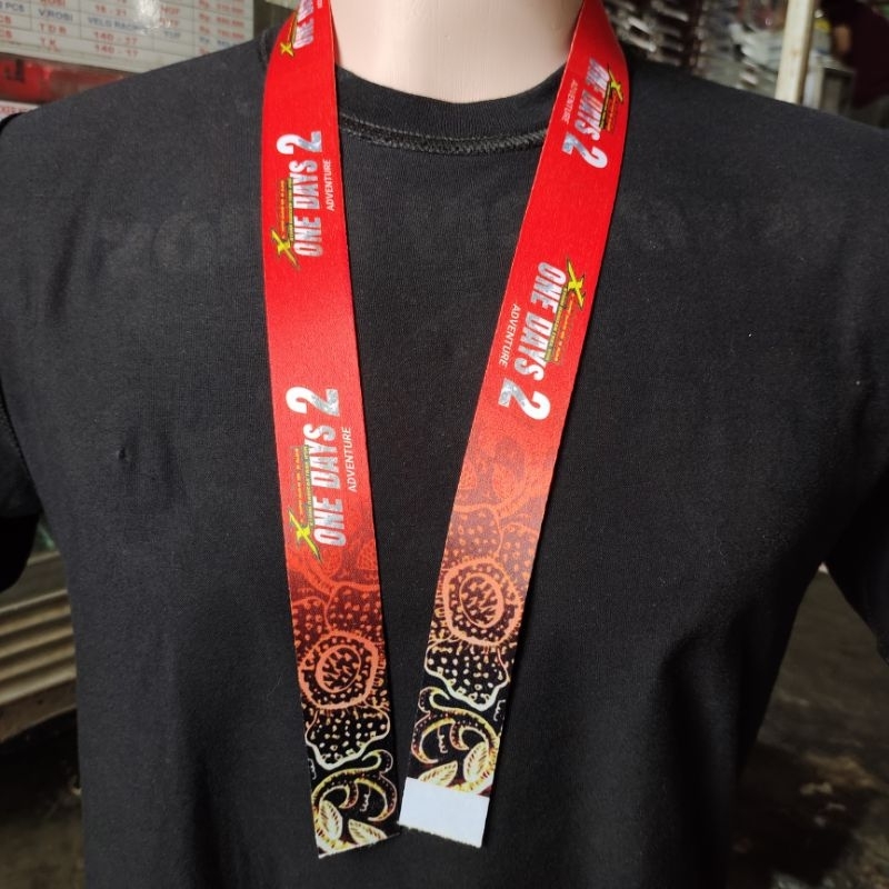 Jual TALI MEDALI / LANYARD ID CARD PRINTING CUSTOM FULL COLOUR | Shopee ...