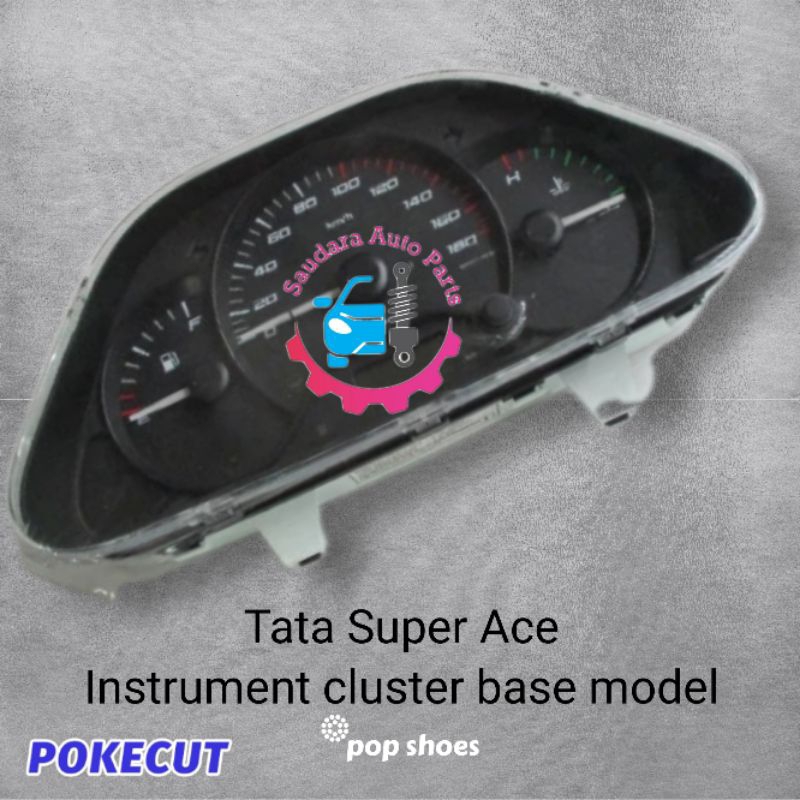 Jual instrument cluster base model spidometer tata super ace original ...