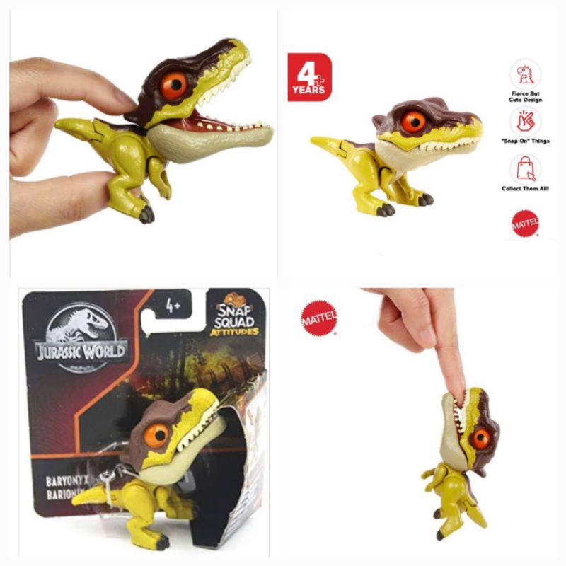 Jual MATTEL SNAP SQUAD DINOSAUR ACTION FIGURE DINOSAURUS JURASSIC WORLD ...