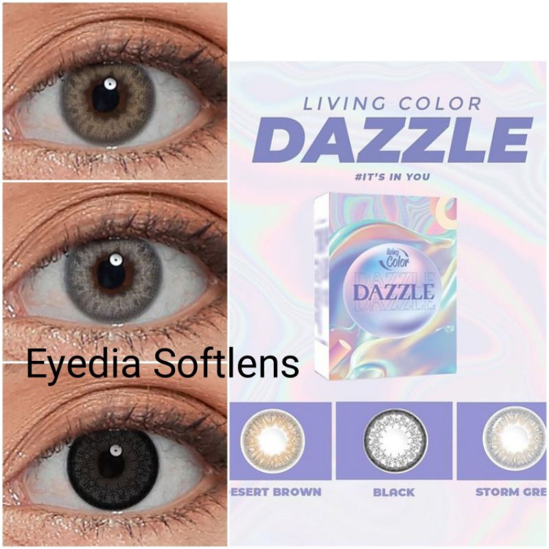 Jual Living Color DAZZLE 14.2 mm softlens | Shopee Indonesia