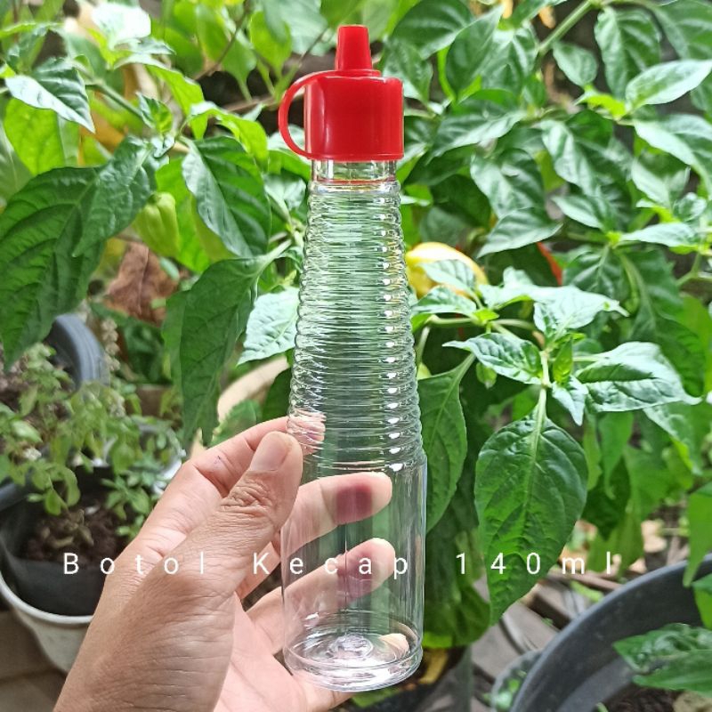 Jual Botol Kecap dan Saos 140ml Model A | Shopee Indonesia