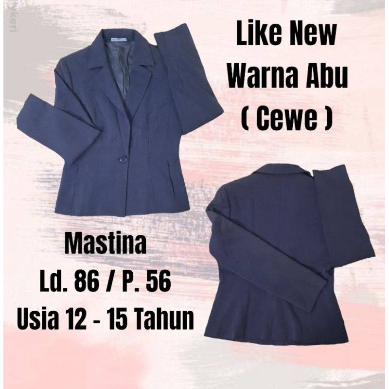 Jual Jas Anak / Blazer Anak / Jas Wisuda / Jas Sekolah/ Jas Pesta / Jas Santai / Jas Remaja Laki ...