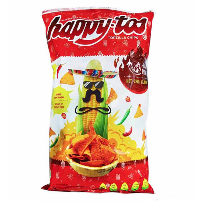 Jual happy tos Tortilla Chips Merah 160g happytos | Shopee Indonesia