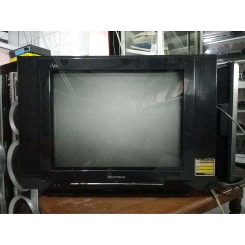 Jual TV TABUNG POLYTRON 21 inch | Shopee Indonesia